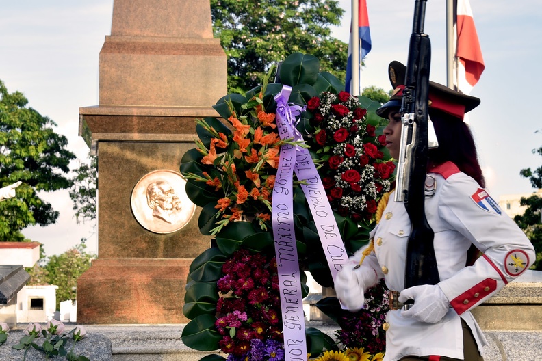Commemoration of the 118th Anniversary of the Death of Máximo Gómez ...
