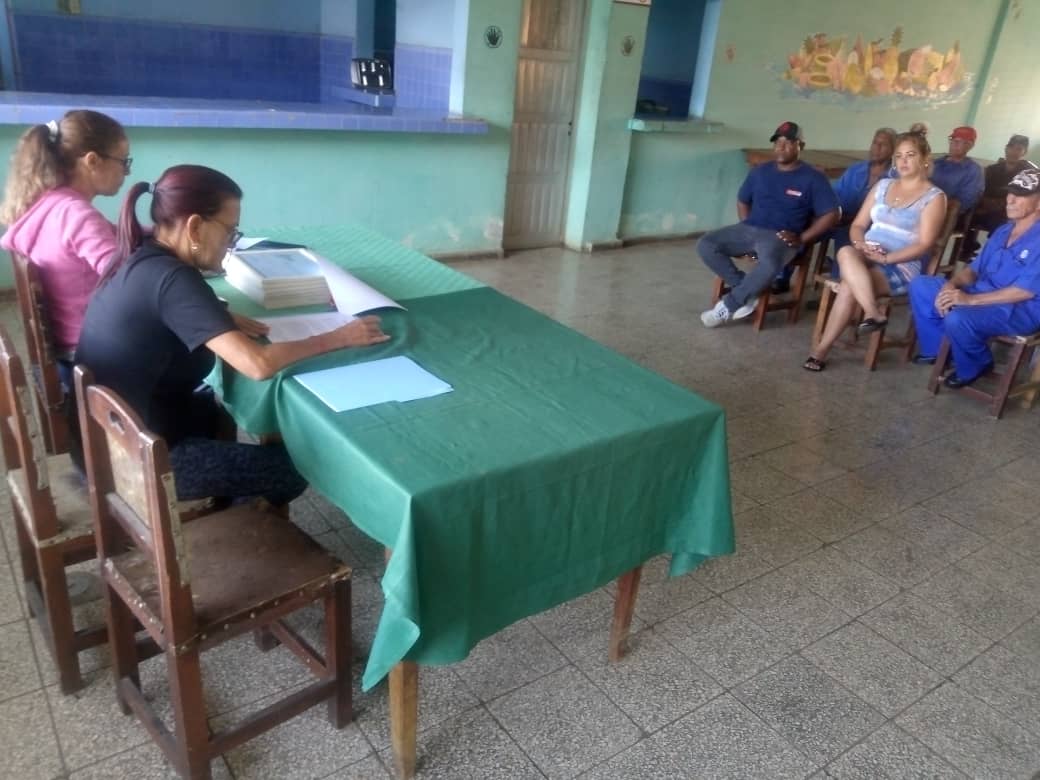 Jovellanos aniristas hold a balance assembly (+photos). – Radio 26 ...