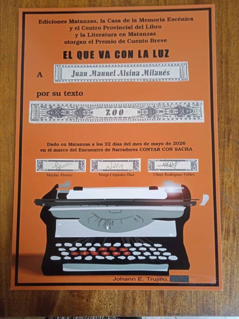 Awards Granted at the Storytellers’ Meeting «Contar con Sacha»
